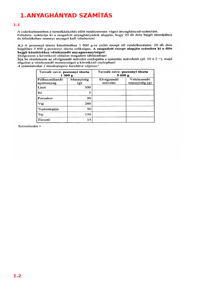 Árképzés Feladatok | PDF