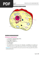 Les Types de Cellules Et Leurs Composants | PDF | Cellule (Biologie) | Cytoplasme