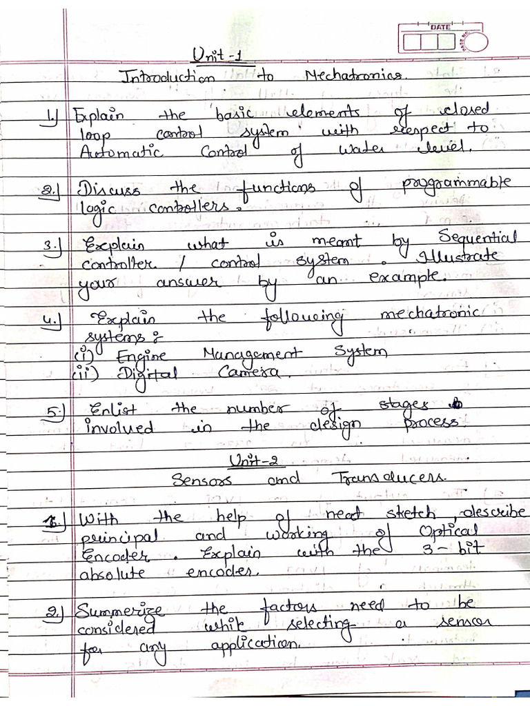 Mechatronics William Bolton | PDF