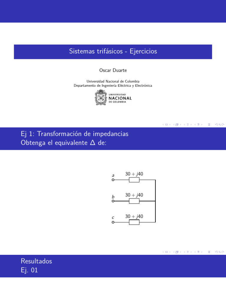 Ejerciciostri Circuitos | PDF | Poder (Física) | Energia electrica