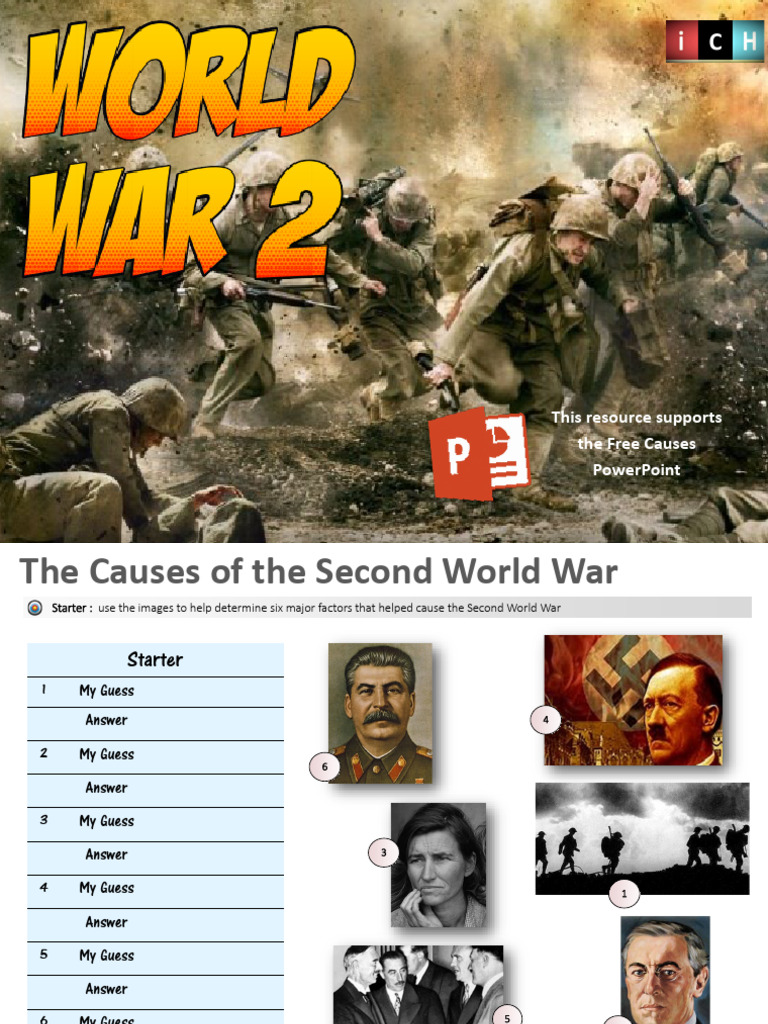 Key Causes of World War II Explained | PDF | Adolf Hitler | World War II
