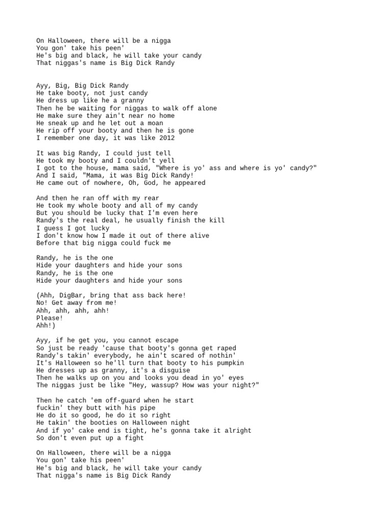 Big Dick Randy | PDF | Art | Lifestyle