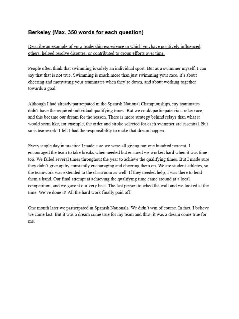 Berkeley Questions - Final Version | PDF | Career & Growth | Social Science