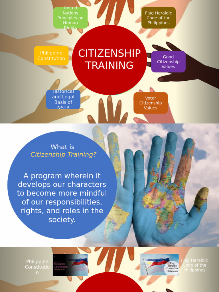 Citizenship Training and NSTP Overview | PDF | Citizenship | Suffrage