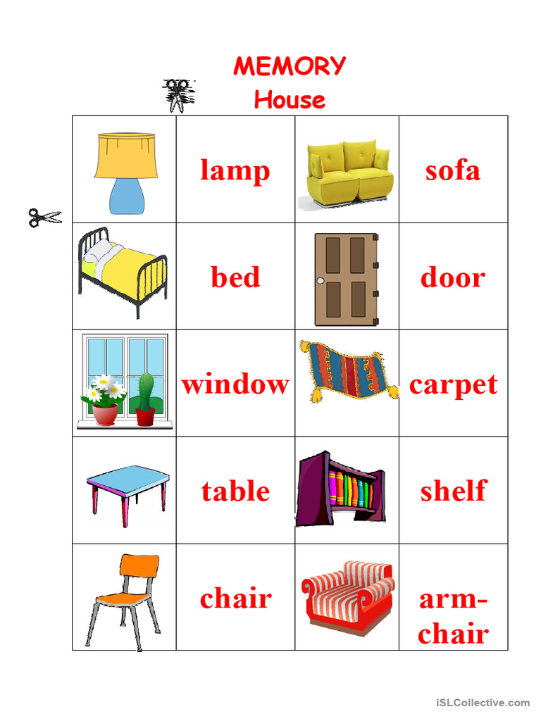 HOUSE Memory Game | PDF