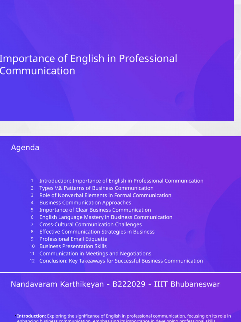 Purple & White Business Profile Presentation | PDF