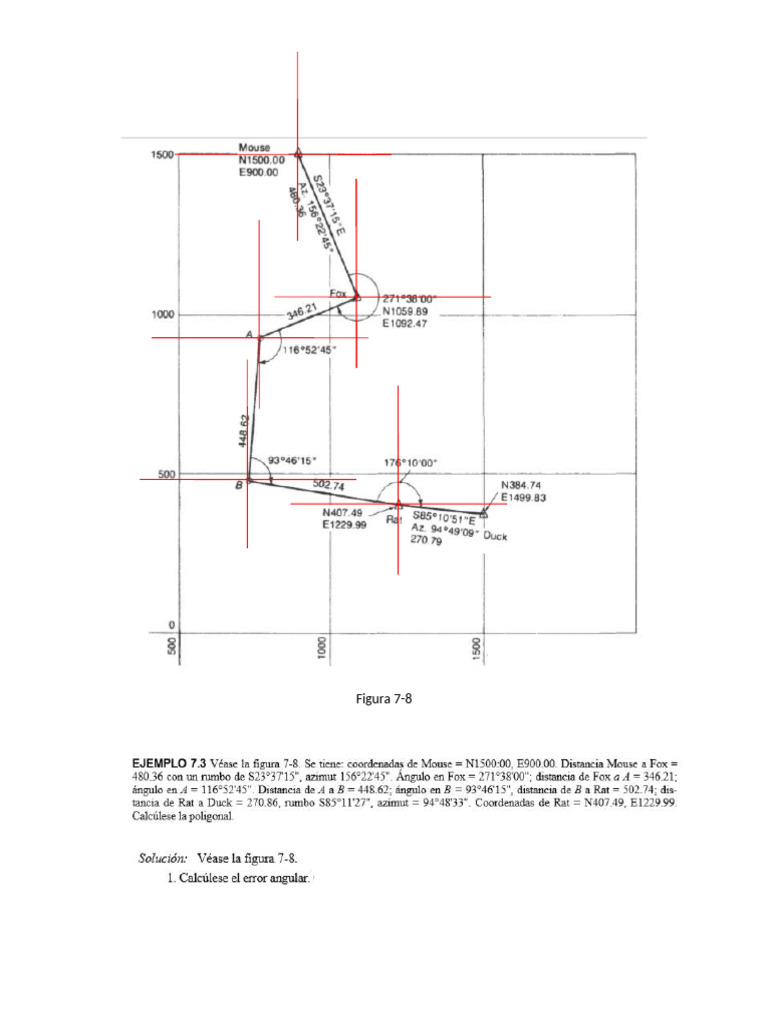 Ejercicio Poligonal Abierta - Merejildo Requena Jose Jaime | PDF ...