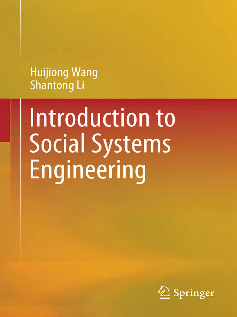 Social Systems Engineering | PDF | System | Science