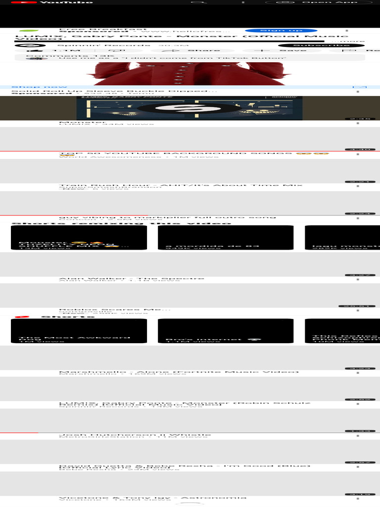 LUM!X, Gabry Ponte - Monster (Official Music Video) - YouTube | PDF