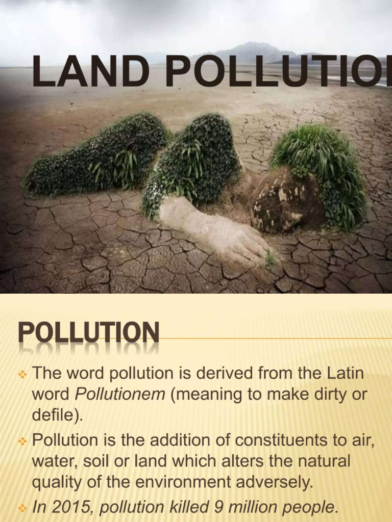 Land Pollution | PDF