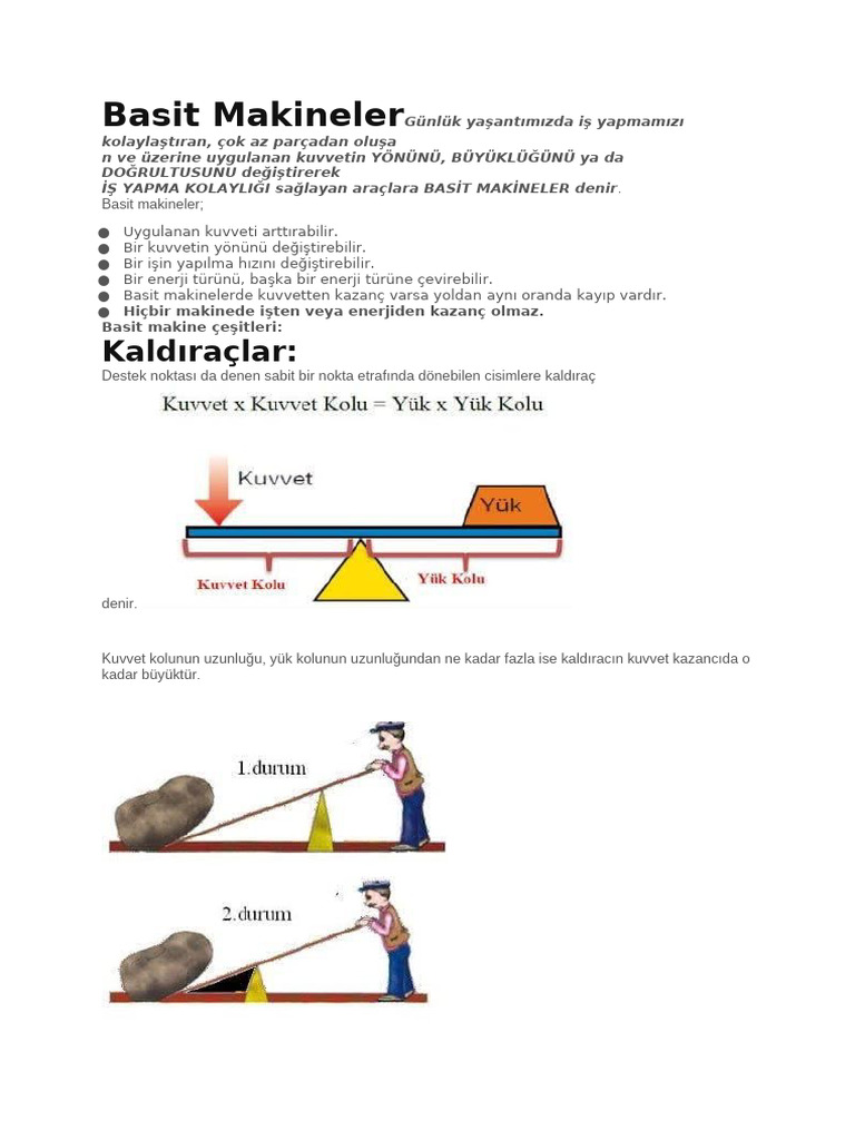 Basi̇t Makaralar | PDF