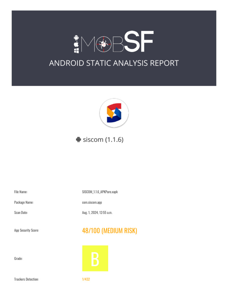 siscom (1.1.6) | PDF | Android (Operating System) | Mobile App