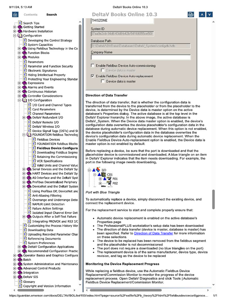 Deltav Replace Ffdevice | PDF