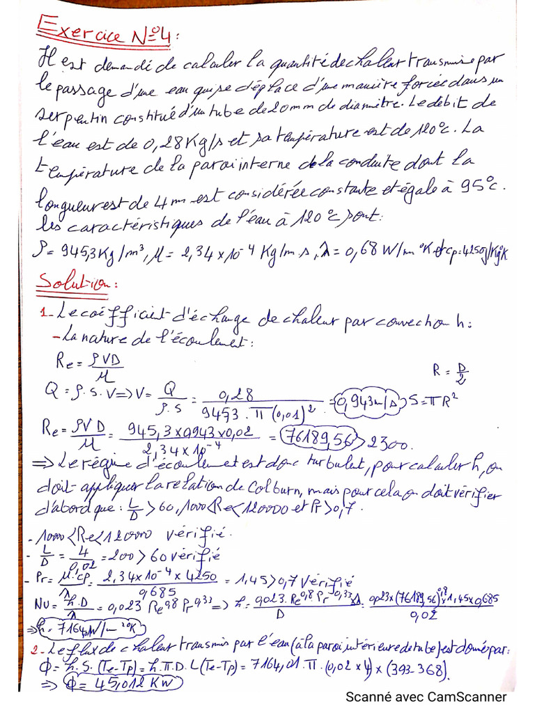 Convection Exo4 | PDF