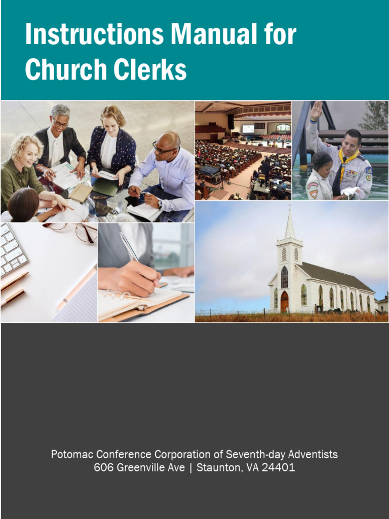 Church Clerk Manual for SDA Churches | PDF | Seventh Day Adventist ...