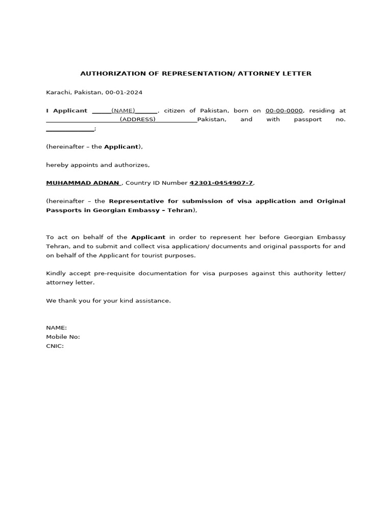 Attorney Letter | PDF