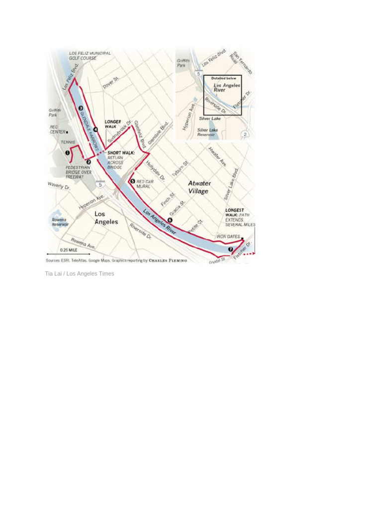 L.A. River Walk Map | PDF