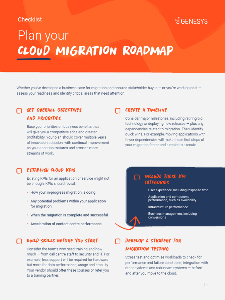 Plan Your Migration Roadmap CL en QE 2 | PDF | Cloud Computing ...