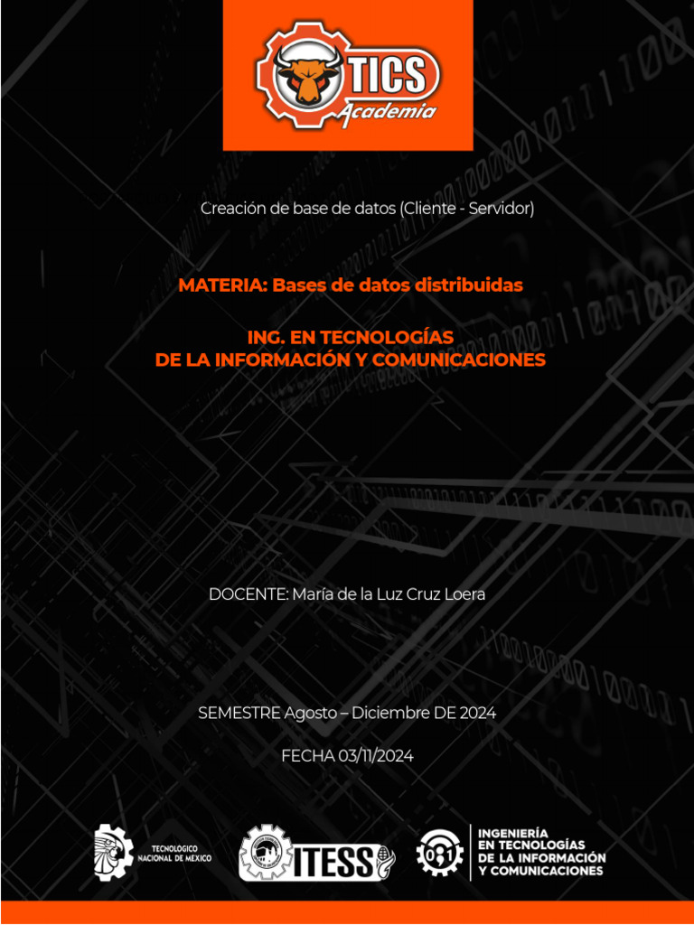 Base de Datos Cliente Servidor | PDF | Servidor (Computación) | Cliente (Computación)