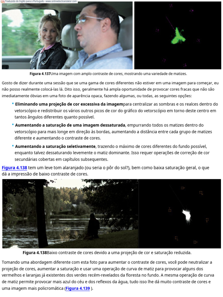 Correção de Cor: Técnicas e Contrastes | PDF | Cor | Matiz