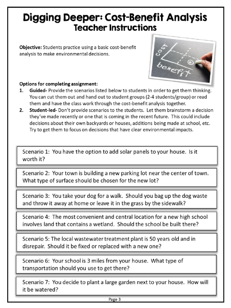 Isaac Vincent Ostique - Digging Deeper - Cost Benefit Analysis - Pdf.kami | PDF