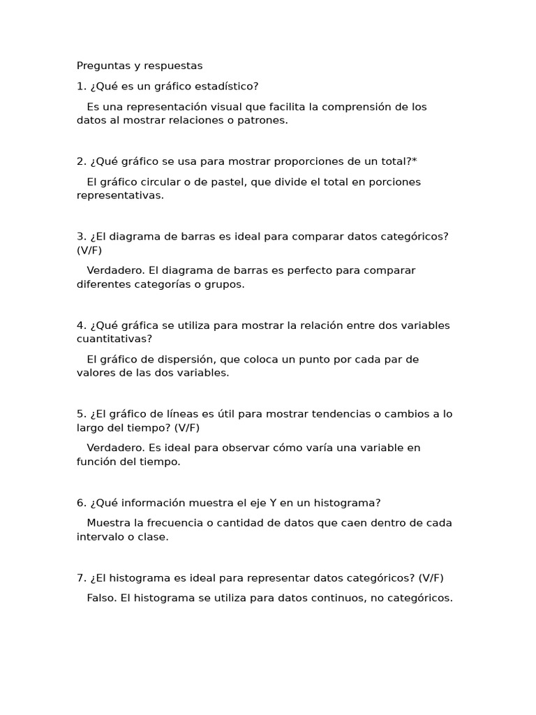 Preguntas de Estadistica S2 | PDF