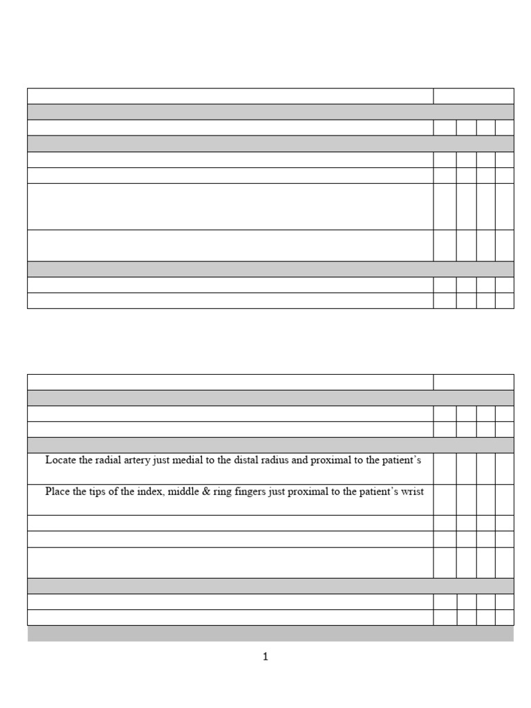 CLG Vital Data | PDF | Pulse | Cardiovascular System