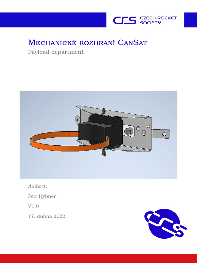 CRS CanSat Integration Manual V01 | PDF