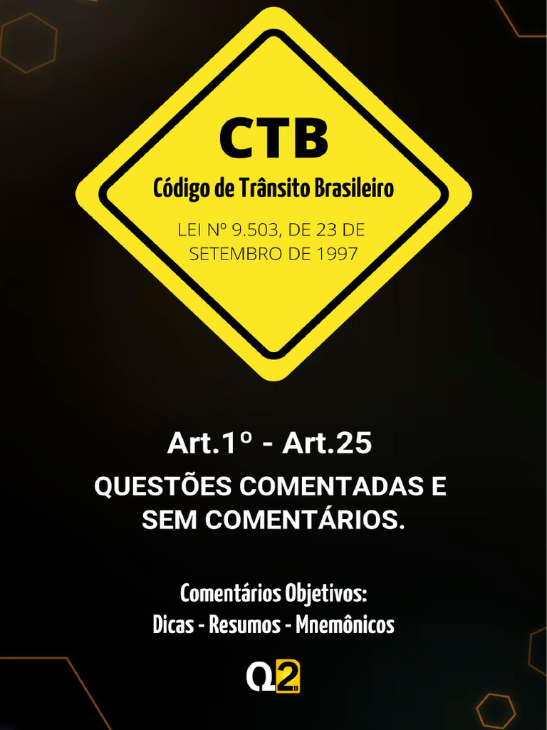 CTB Amostra de Questoes | PDF | Tráfego | Brasil