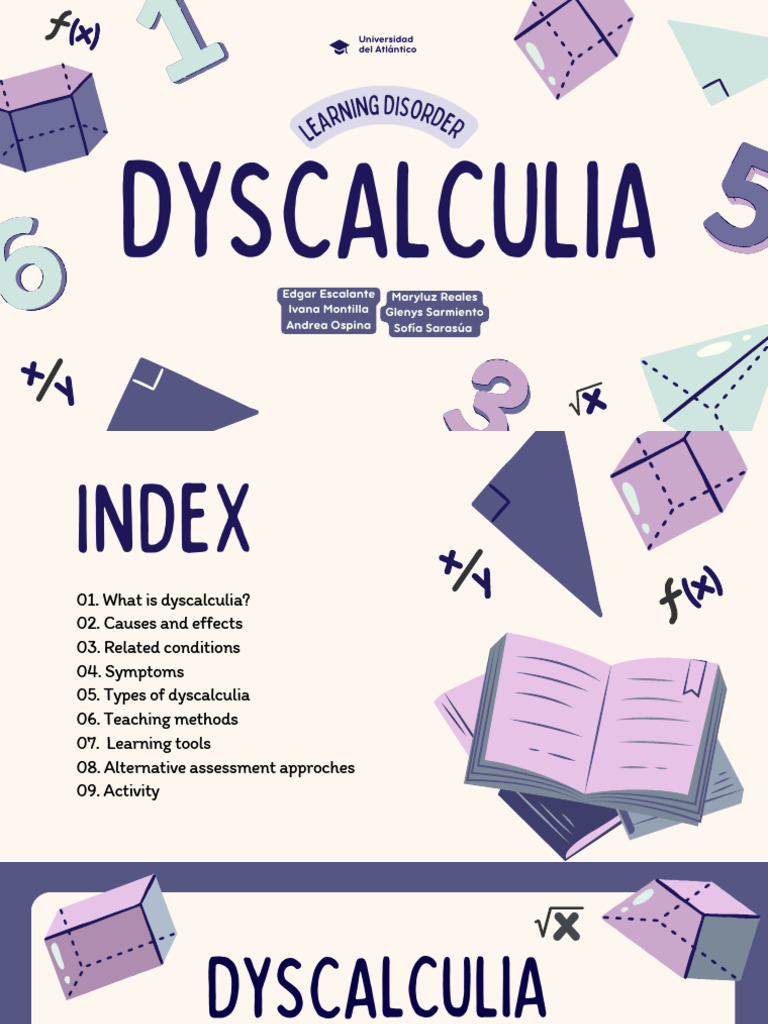Learning Disorders - Dyscalculia | PDF | Mathematics | Learning Disability