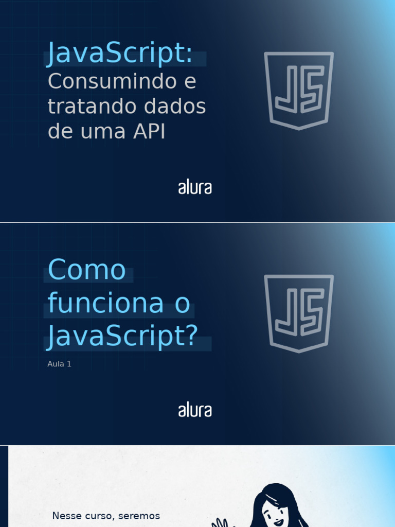 AULA1 - JavaScript - Consumindo e Tratando Dados de Uma API | PDF | Script Java | Programas