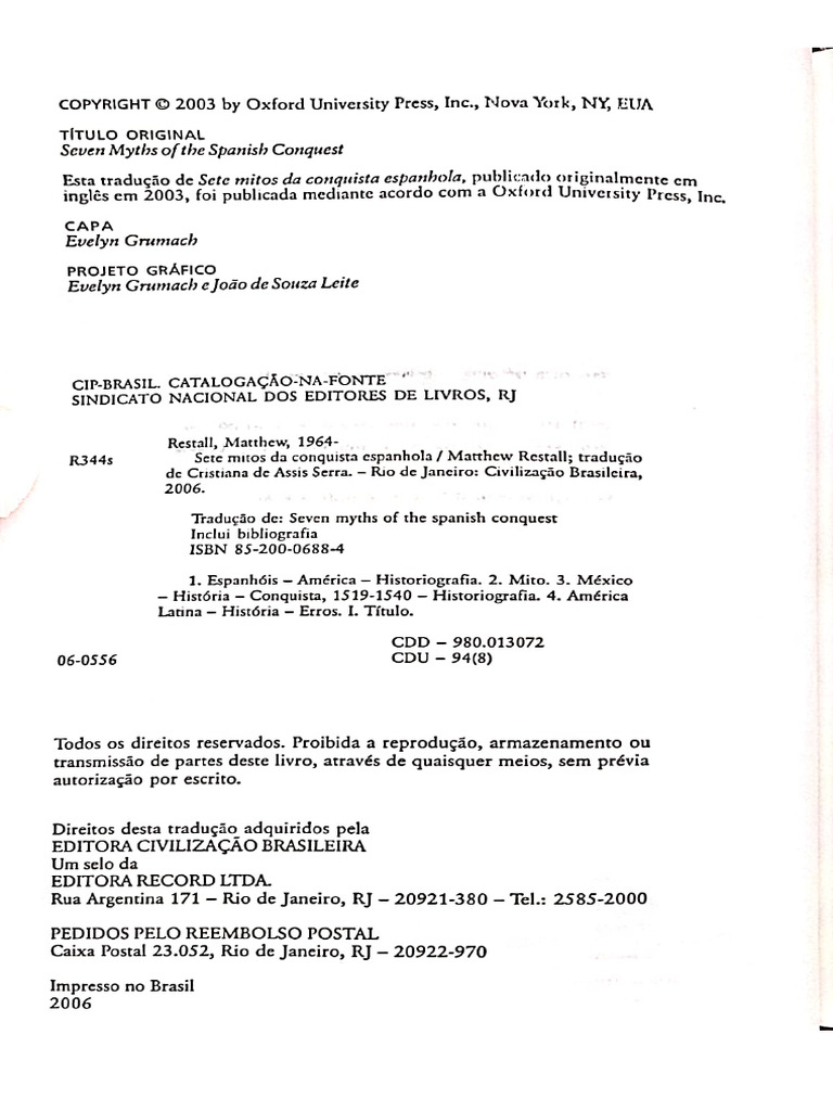 Restall. Um Punhado de Aventureiros. P. 23-63 | PDF