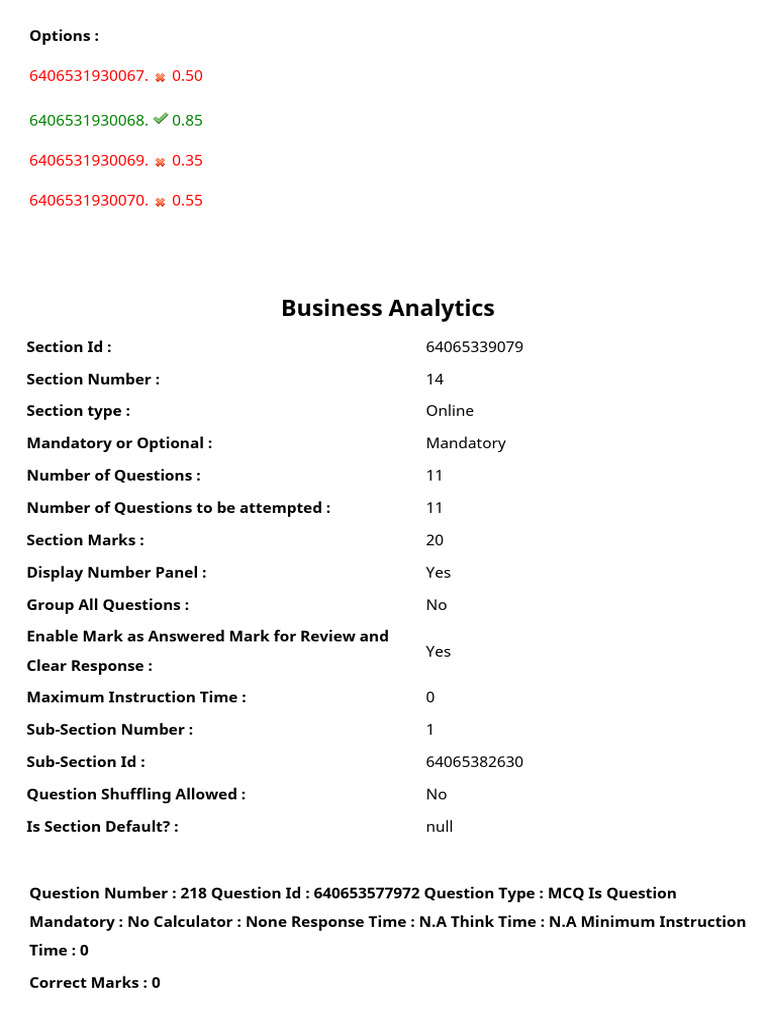 Business Analytics | PDF | Price Elasticity Of Demand | P Value