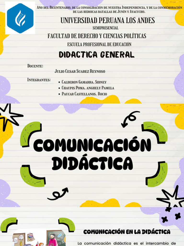 Annotated-Comunicación en La Didáctica | PDF | Comunicación | Maestros