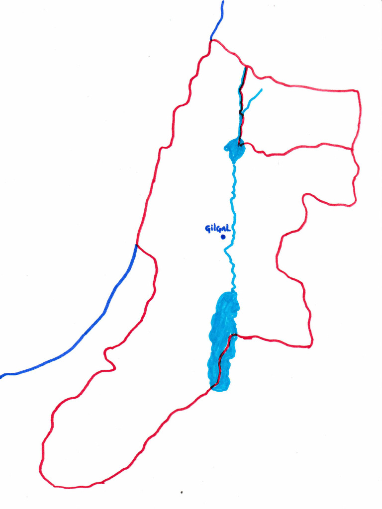 Mapa Conquista Josué | PDF