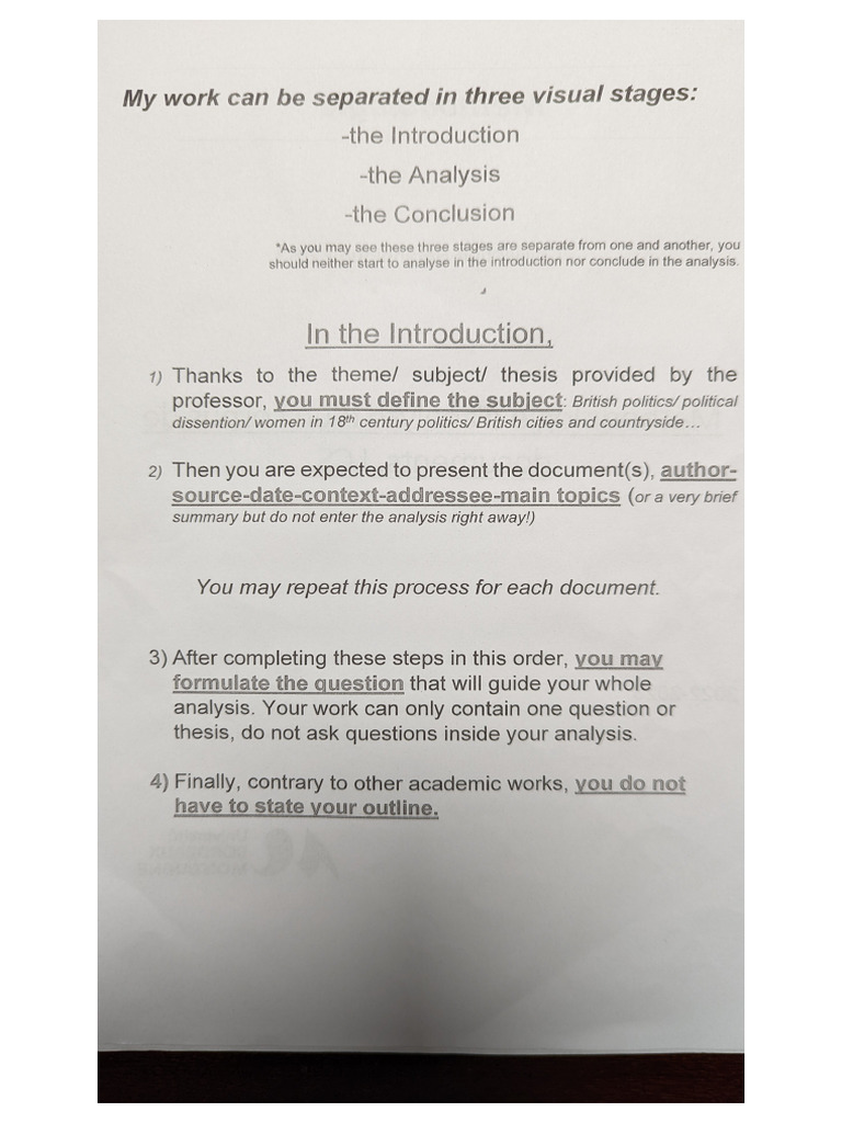 Methodology Sheet Analyse D'un Corpus | PDF
