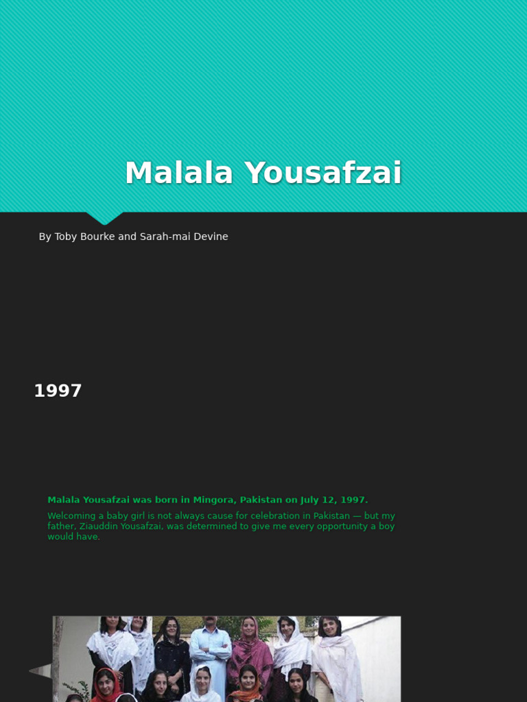 Malala Yousafzai | PDF | Social Science | Self-Improvement