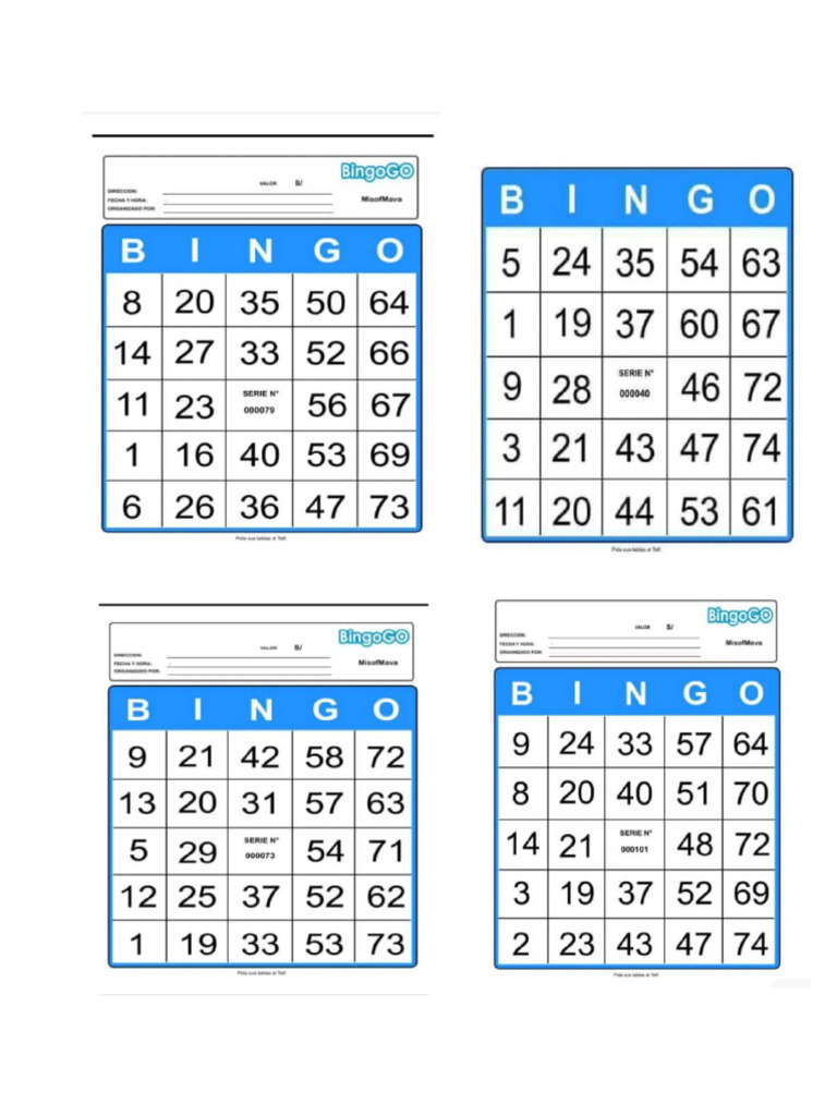Bingo 2 | PDF