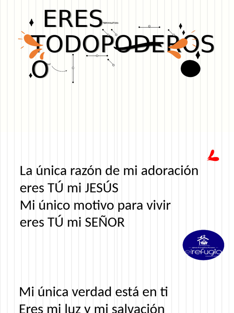 Eres Todopoderoso | PDF | Creencia religiosa y doctrina | Teología
