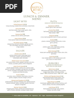 Suncoast Restaurant Menu Highlights | PDF | Hamburgers | French Fries