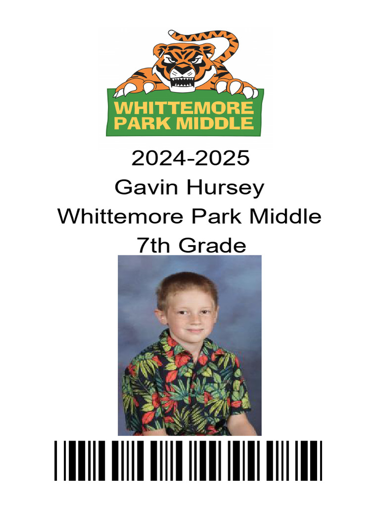 2024 Student Identification Card | PDF | Self-Improvement