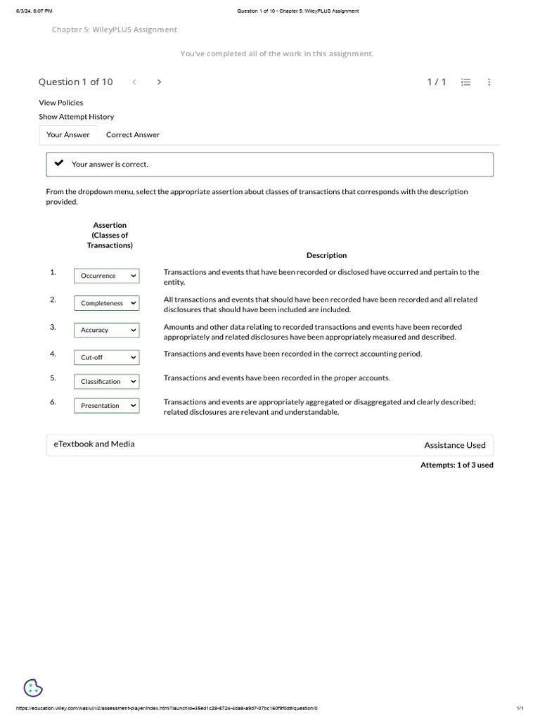 Transaction Classes and Audit Assertions | PDF | Audit | Business