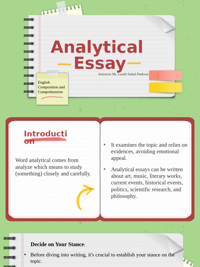 Writing an Analytical Essay Guide | PDF | Essays | Obesity