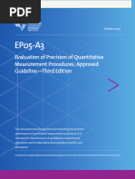 Based On CLSI EP26-A Guidelines | PDF