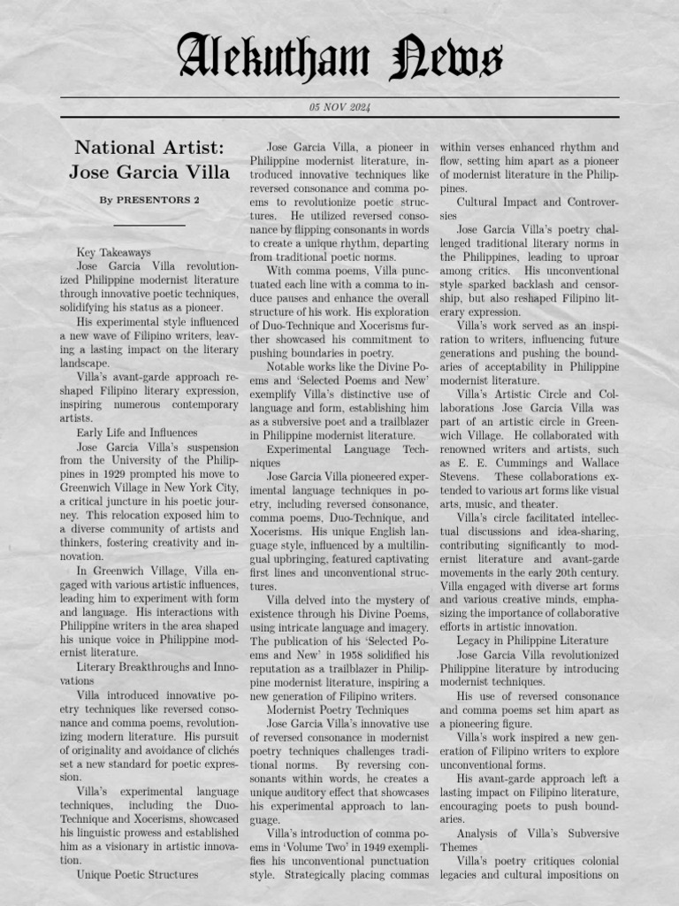 Newspaper | PDF | Poetry | Literary Modernism