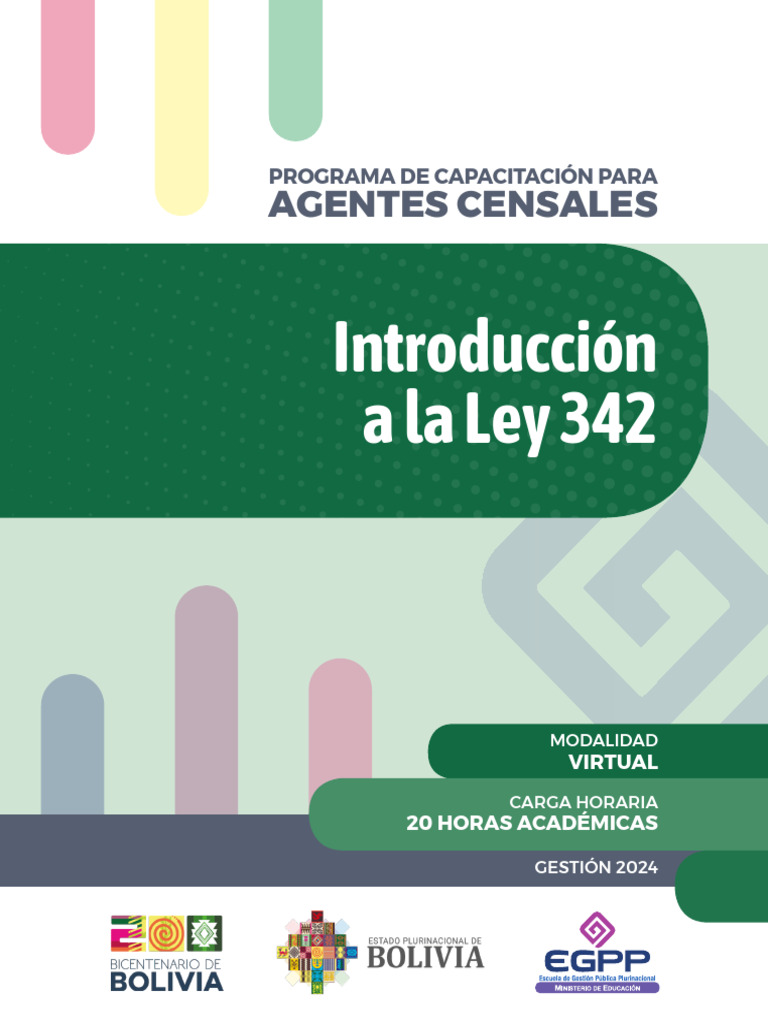 Introduccion A La Ley #342 DIPTICO | PDF | Empoderamiento