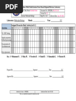 Daily QC Log Sheet Template | PDF