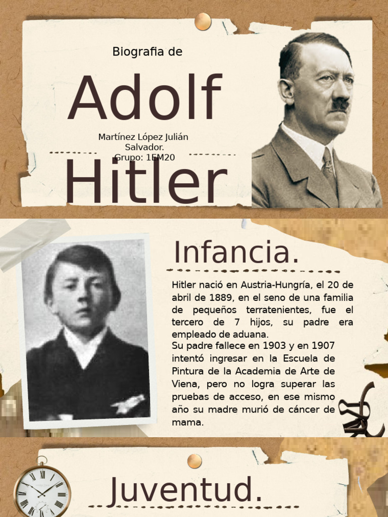 Presentación Hitler | PDF | Alemania nazi | Adolf Hitler