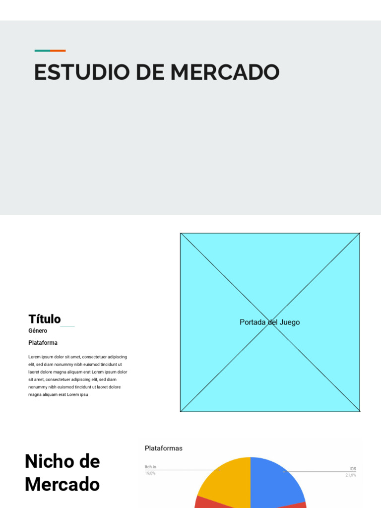 Plantilla Estudio de Mercado | PDF