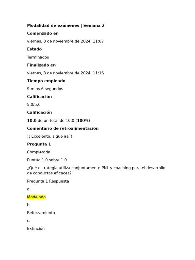 Modalidad de Exámenes 2 | PDF